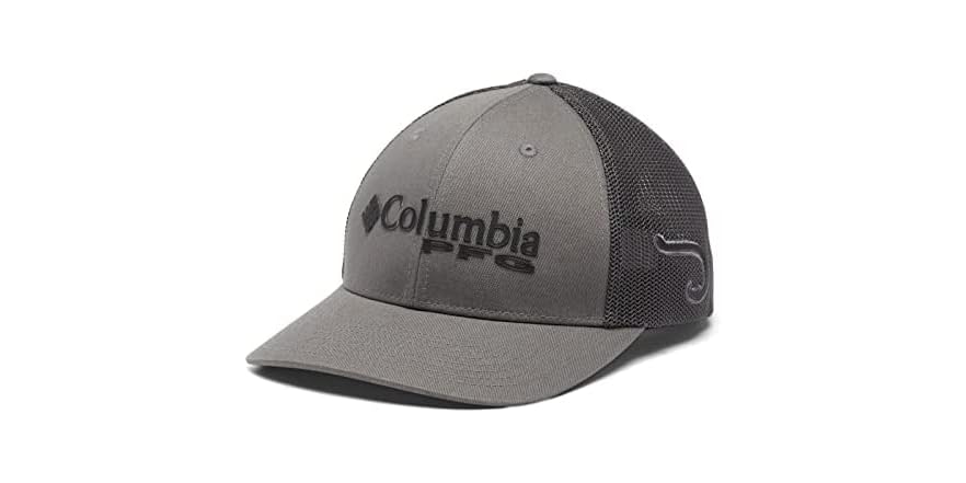 Columbia PFG Logo Mesh Ball CapLow Crown