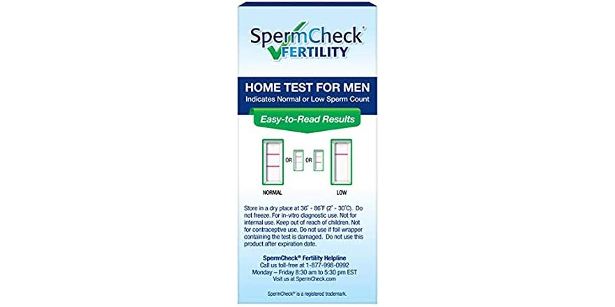 Spermcheck Fertility Home Test Kit