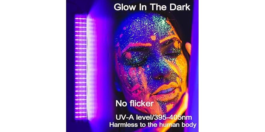 Blacklight Bar for Fluorescent Posters