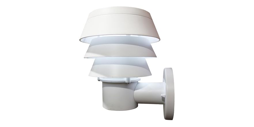 Triple Tier Solar LED Wall Light