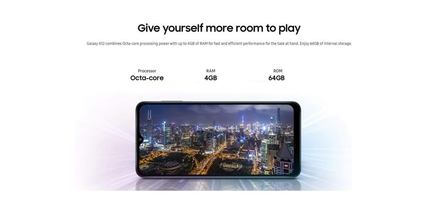 Samsung Galaxy A12 (A125M) (GSM) (International) (Open Box)