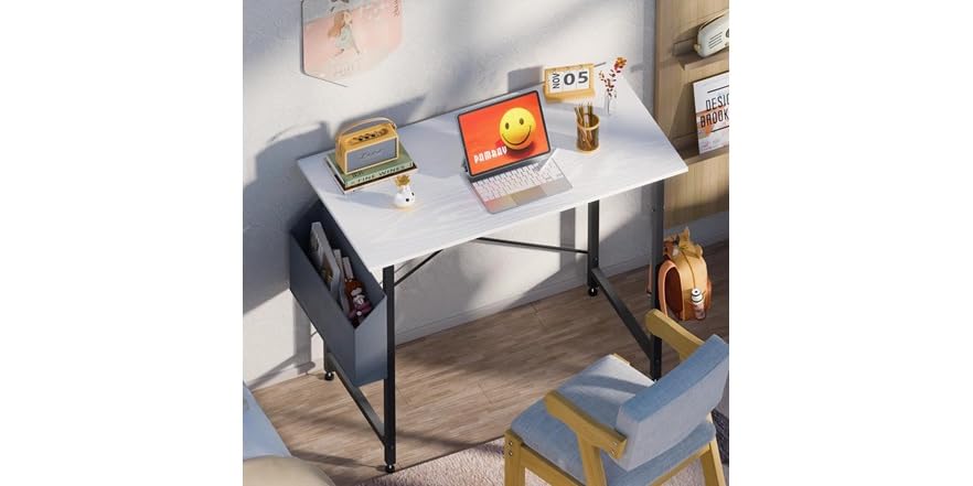Pamray Computer Desk for Small Spaces