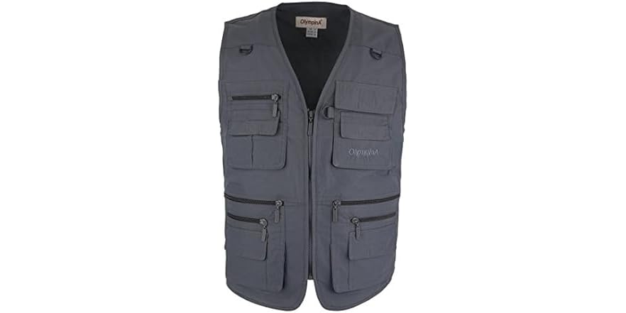 Poplin Outdoors Multi-Pockets Vest
