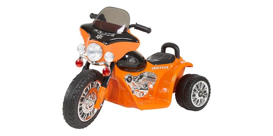 Ride on Toy, 3 Wheel Mini Motorcycle for Kids