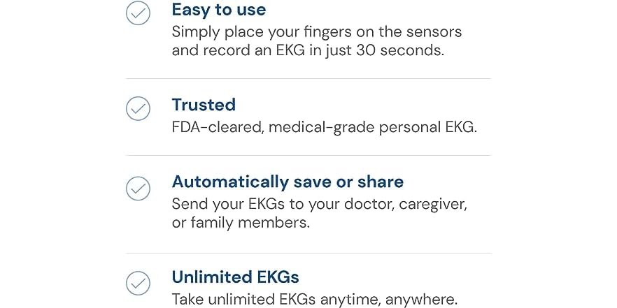 KardiaMobile 6-Lead Personal EKG Monitor