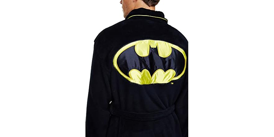 Batman Adult Fleece Bath Robe
