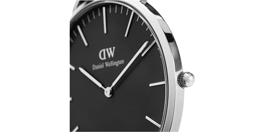 DW Silver/Black Sheffield Watch