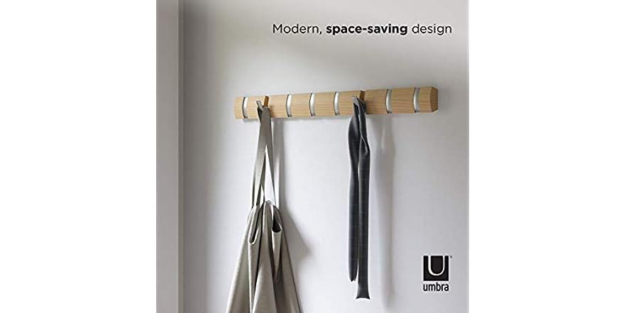 Umbra Flip Wall Mounted Coat Rack