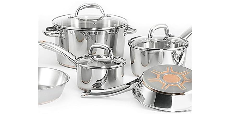 T-fal Ultimate 13-Pc Stainless Cookware Set