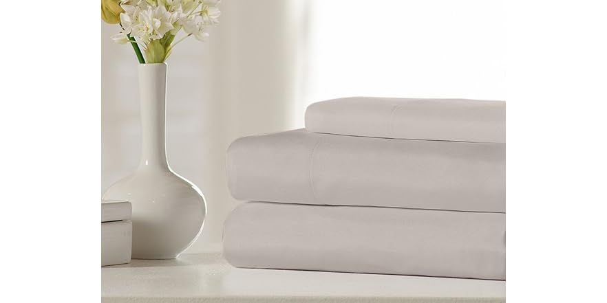 Microfiber Essential Living 4-Piece Sheet Set
