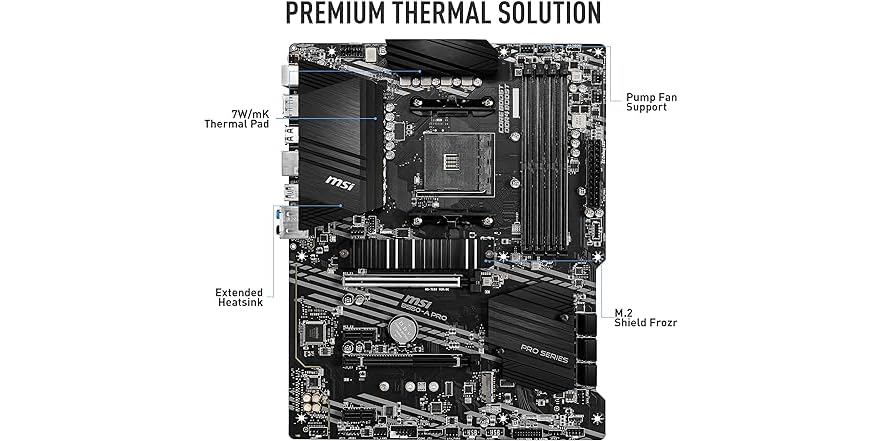 MSI AMD B550 Pro Motherboard
