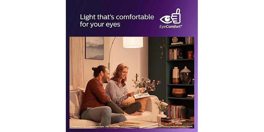 Philips Led, Frosted Glass, 8-Pack