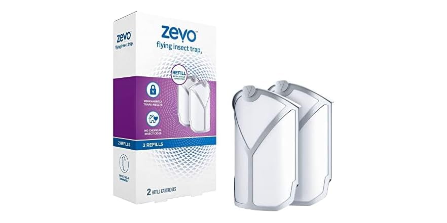 Zevo Flying Insect Trap Refill Kit Mos