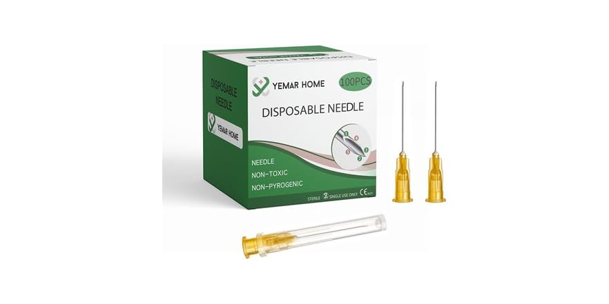 200 Pack 25Ga 1" Needles for Lab
