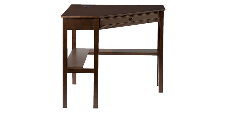 Corner Desk - Espresso