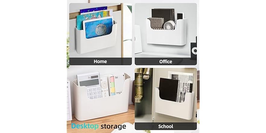 2 Pack Wall Mounted File Organizer