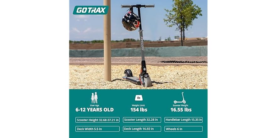 Gotrax GKS Lumios Electric Scoooter Pink for Kids Age 6-12 (Open Box)