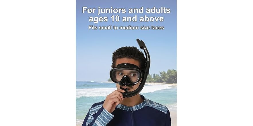 Reef Tourer Adult Mask & Snorkel Combo Set