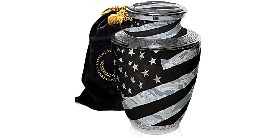 Military Urn, Large - 9.5" x 7"