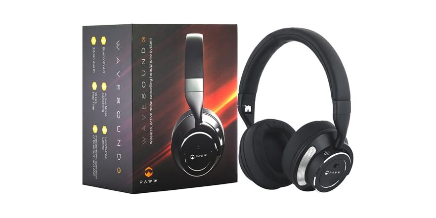Paww Wavesound3 BT Noise Canceling Headphones