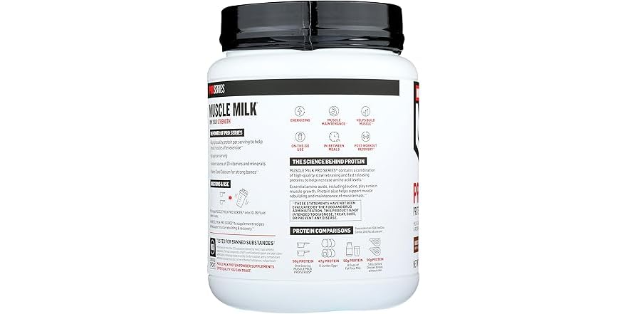 Muscle Mlk Pro Series 50 Knockout Chocolate, 2lb