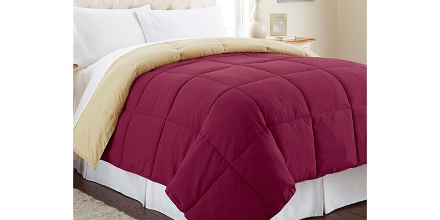 Down Alternative Reversible Comforter