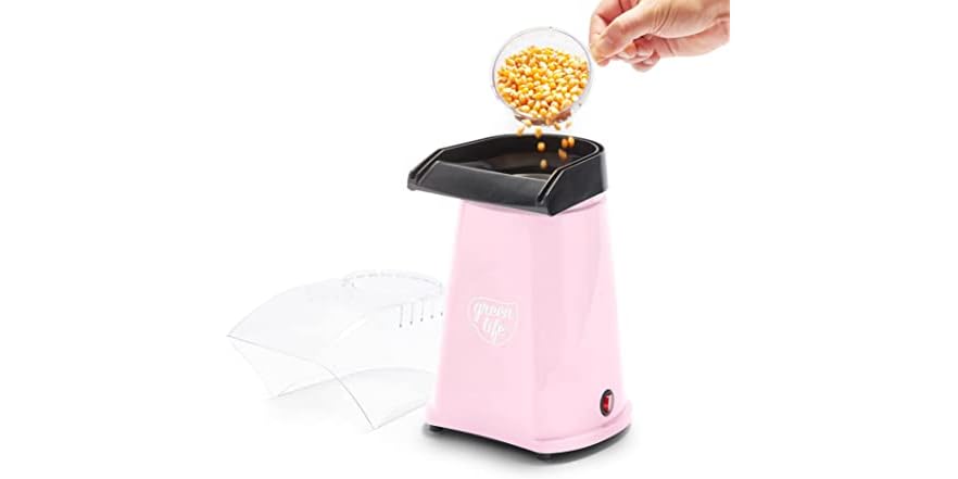 GreenLife Electric Pink Air Popper