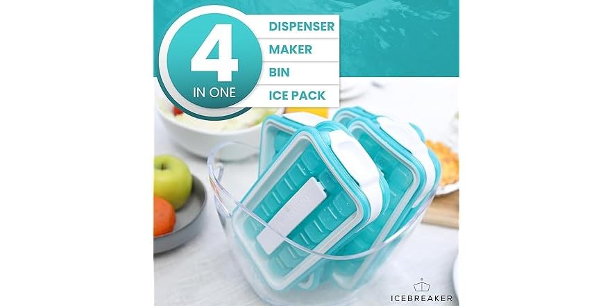 ICEBREAKER Nordic POP Ice Cube Tray for Freezer
