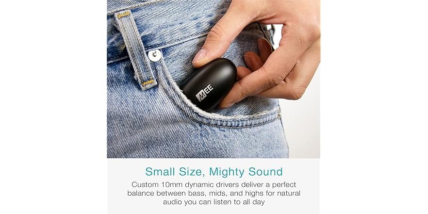 MEE Audio Pebbles True Wireless Earbuds