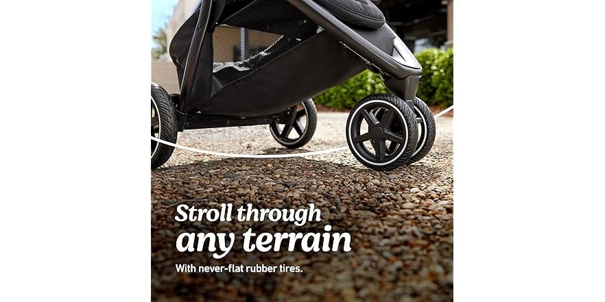 Graco All-Terrain 3-Wheel Baby Stroller