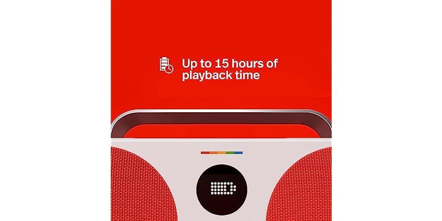 Polaroid P3 Music Player - Retro/Futuristic Wireless Boombox
