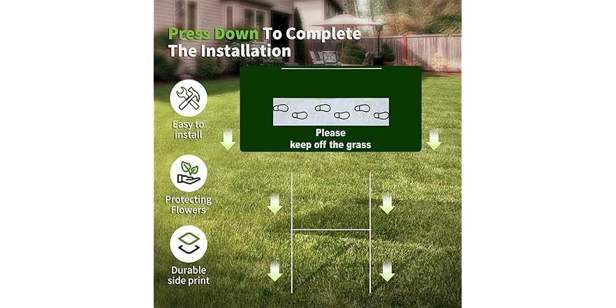 50pcs Wire Stakes for Yard Signs