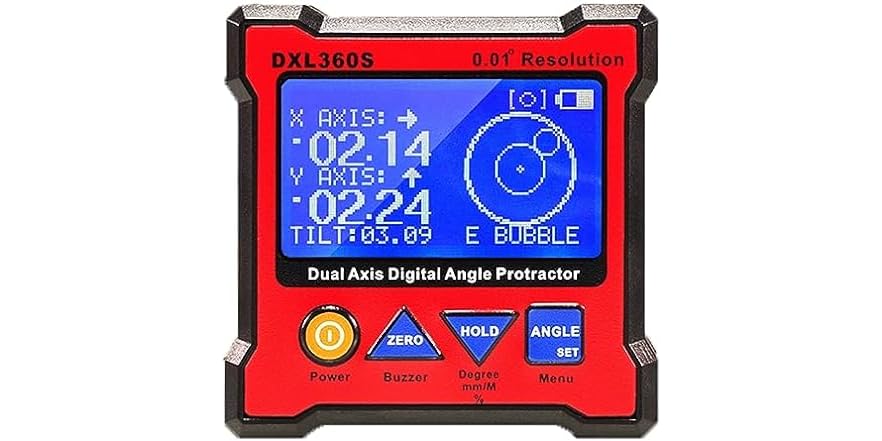 Dual Axis Digital Angle Gauge Protractor
