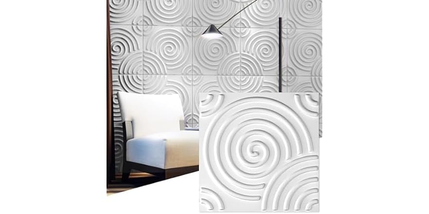 Paintable 3D Texture Wall Panels