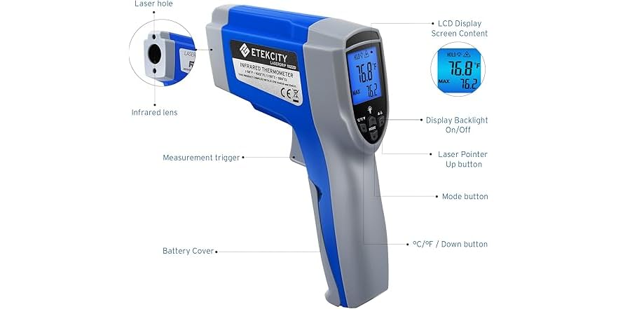 Etekcity 1022D Dual Laser Temp Gun