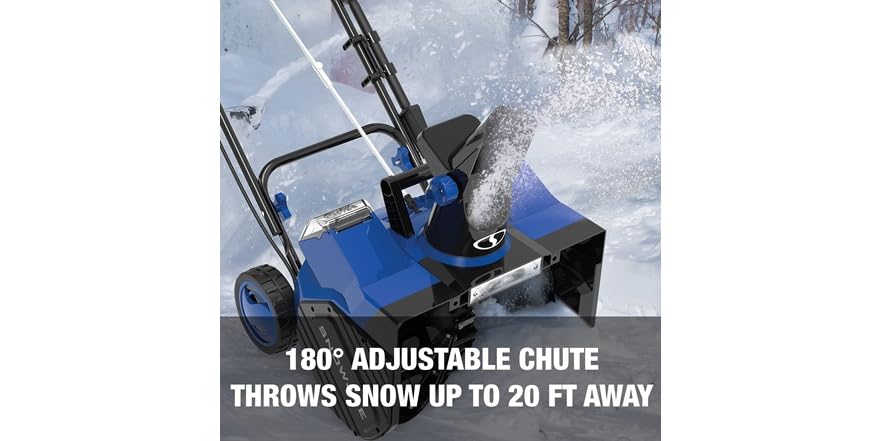 Snow Joe 24-Volt iON+ Snow Blower Bundle