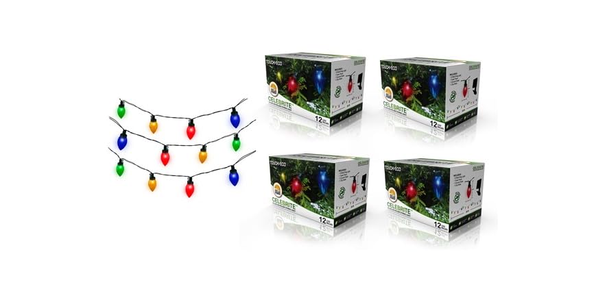 CELEBRITE Solar Multicolor String Light
