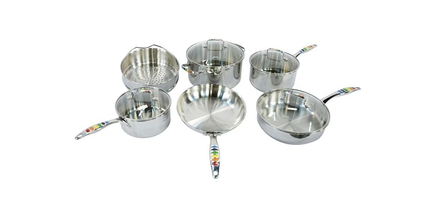 Fiesta Masquerade 10-Piece Cookware Set