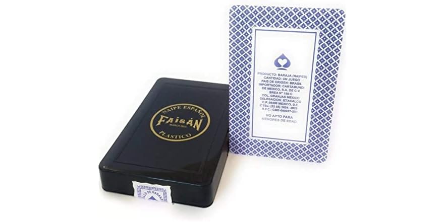 Faisan Baraja Naipe Espanola Spanish Playing Cards 1 Deck 40 Cards