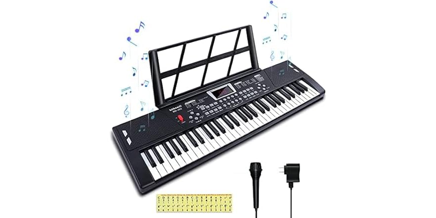 biikoosii 61 key piano keyboard