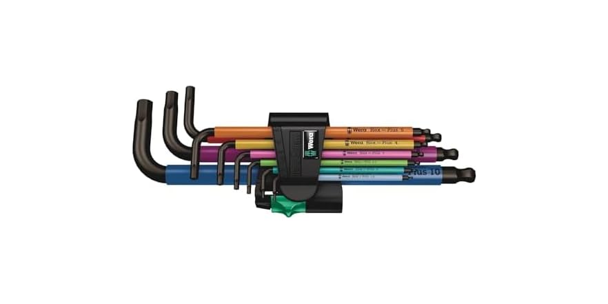 Wera Tools 5073593001 950/9 Hex-Plus Set Metric