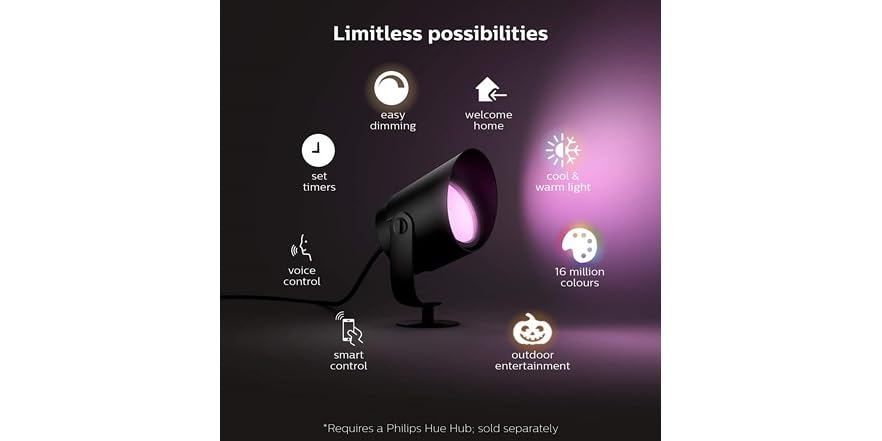 Philips Hue Calla Pathway Light Base Kit