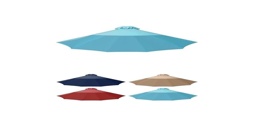 Simple Deluxe 9' Patio Canopy