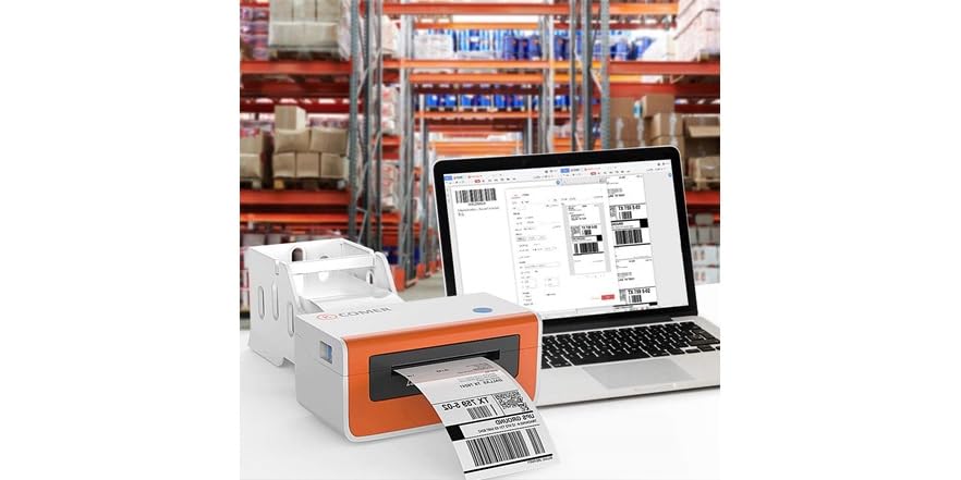 K Comer Shipping Label Printer