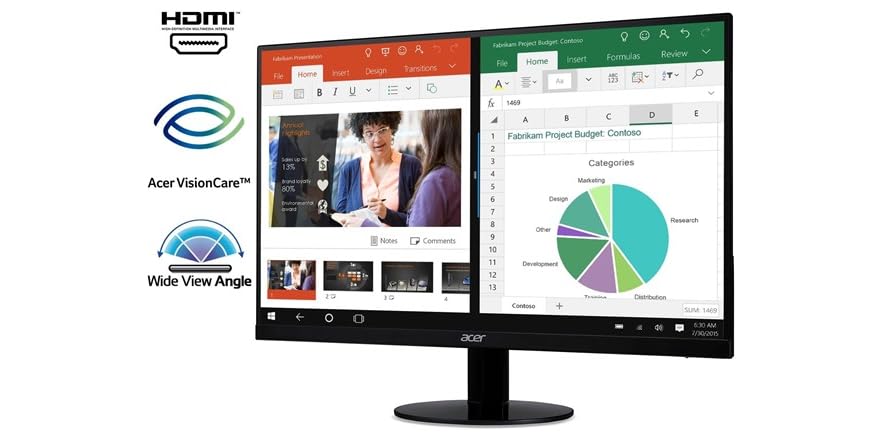 Acer SB220Q 21.5" FHD Ultra-Thin Monitor