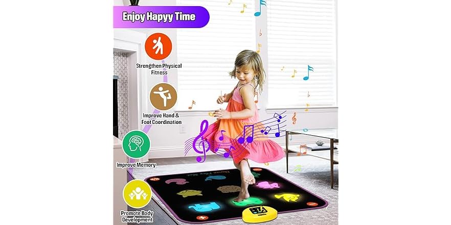 Light Up Dance Mat for Kids