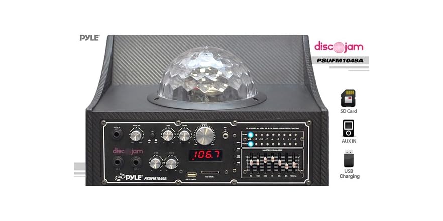 Pyle 600W Disco Jam Bluetooth 2-Way PA