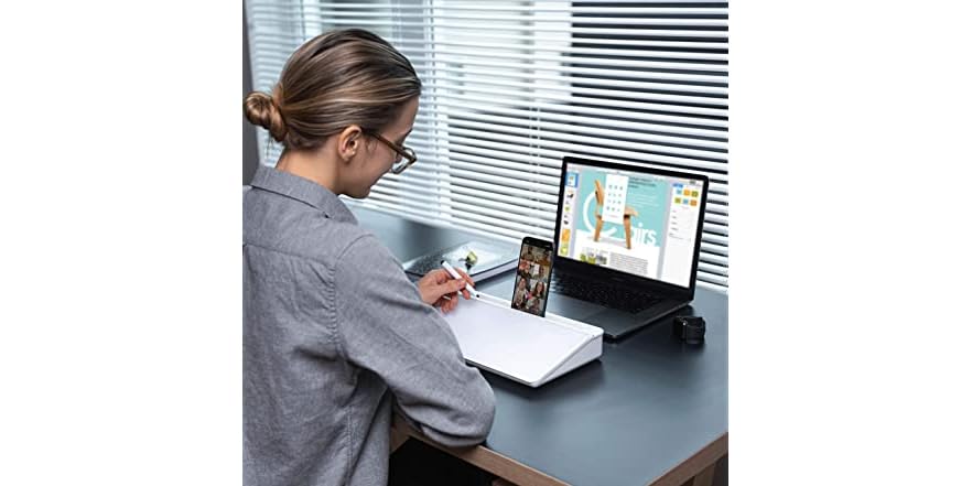 Garood Desktop Dry Erase Board with Storage