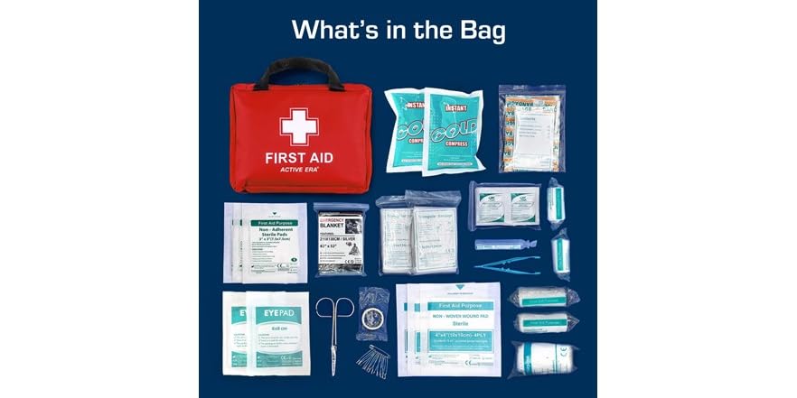Active Era 90pc First Aid Kit