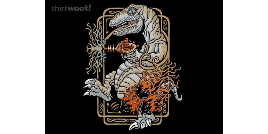 Velociraptor with a Ray Gun